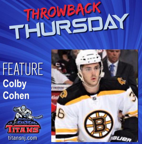 April 23, 2020 Throwback Thursday edition features Colby Cohen