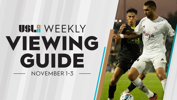 Where to watch the USL Championship and USL League One Playoffs this week