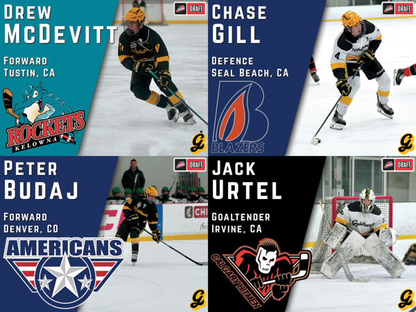 Making History: Goldrush leads the way for California at the WHL Draft!