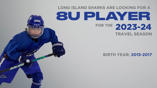 Sharks are looking for 8U Players