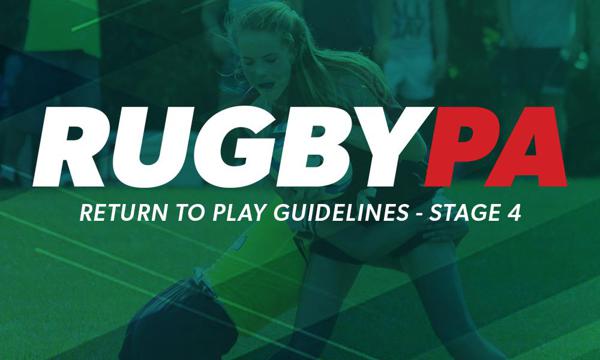 Rugby PA Advances Return To Play Stages