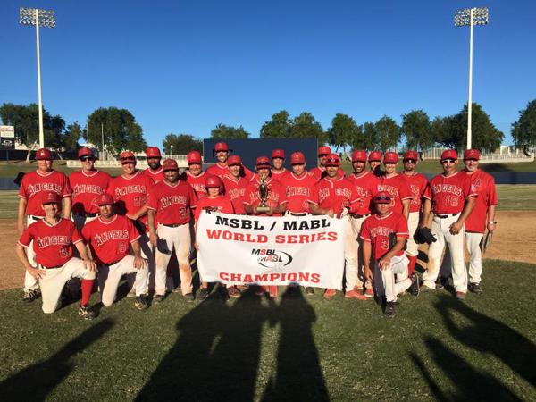 Halos Win 2015 45+ MSBL World Series