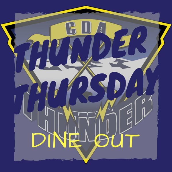 Thunder Thursday Dine Out!