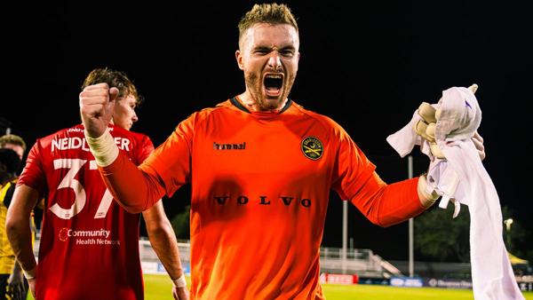Charleston Battery sign goalkeeper Christian Garner