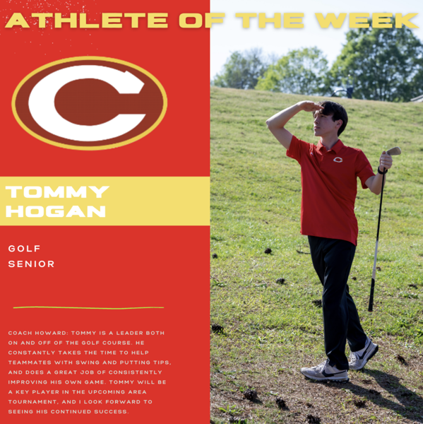 Tommy Hogan is your student athlete of the week presented by Barberitos ...