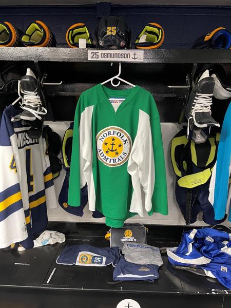 Chesapeake Native Osmundson Joins the Admirals