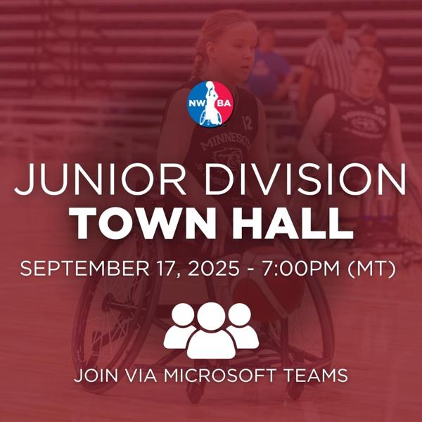 Junior Division Town Hall - Wednesday, September 17 at 7:00pm Mountain Time