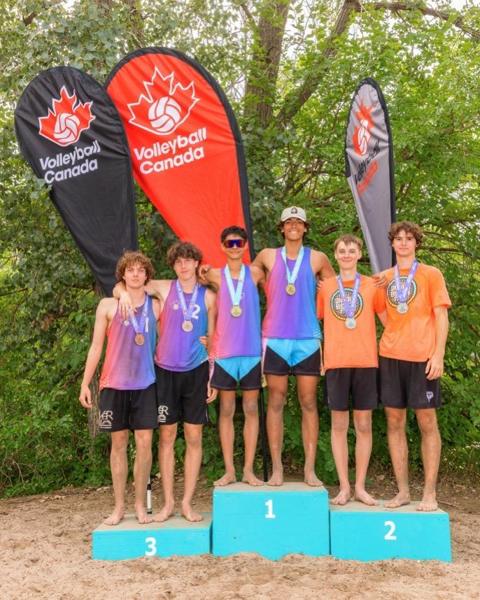Congratulations 16U Beach National Silver Jakob and Iannis