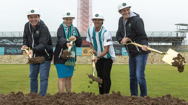 Sights & Sounds – Austin Hosts Groundbreaking Ceremony for Bold Stadium