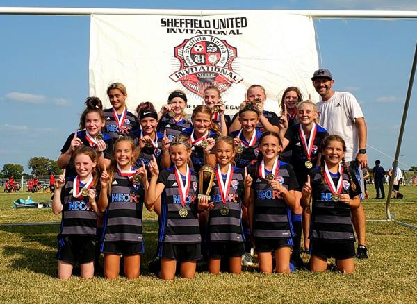 NEOFC 08 Girls Win Sheffield Invitational