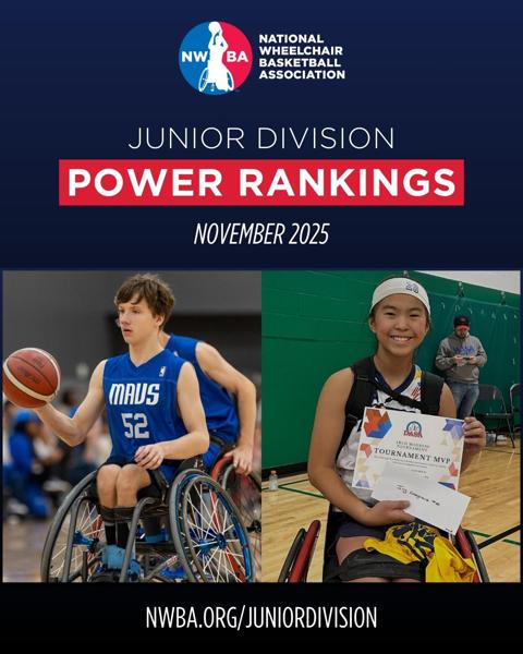 NWBA Junior Division November Power Rankings