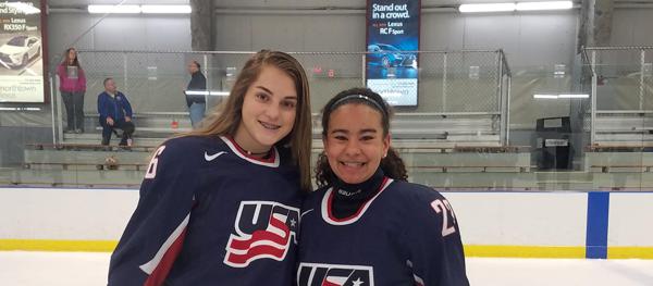 Teen Girls Bond Over Hockey and Hearing Loss
