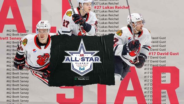 Gust selected to represent the Rockford IceHogs at the 2023 AHL All ...