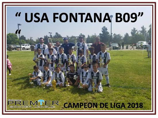 Fontana Premier Soccer League