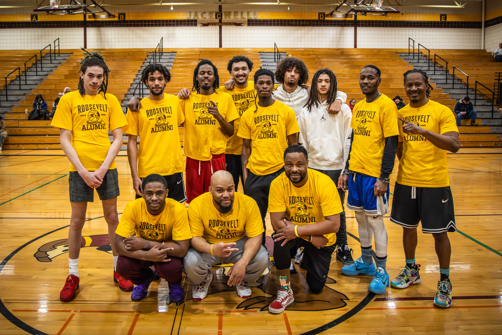 Men's Alumni Basketball Game is a Scorcher