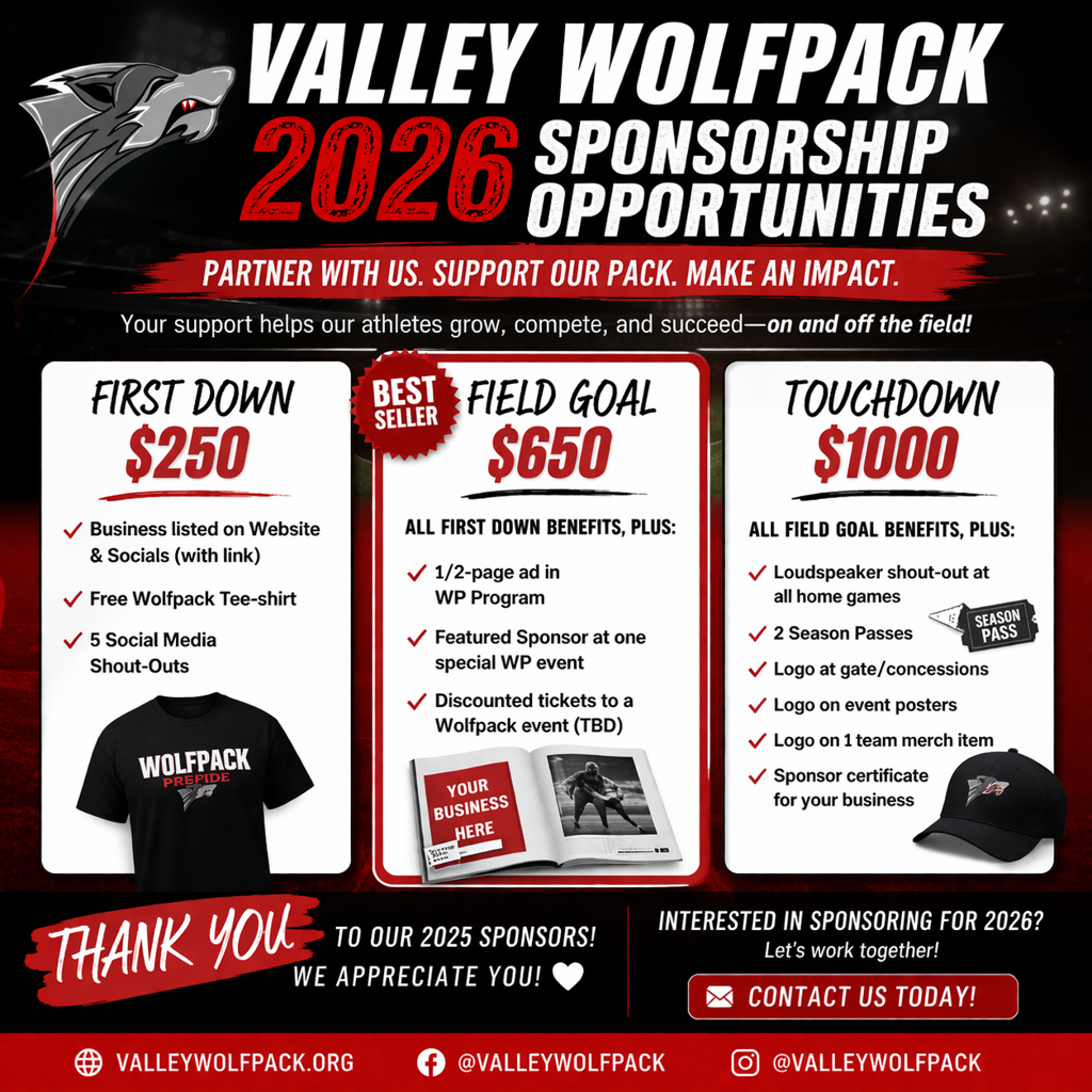 Valley Wolfpack Football & Cheer Association