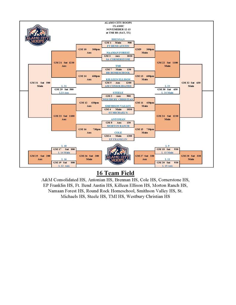 The ACH Classic: Online Tickets NOW Available (Nov 12-13)