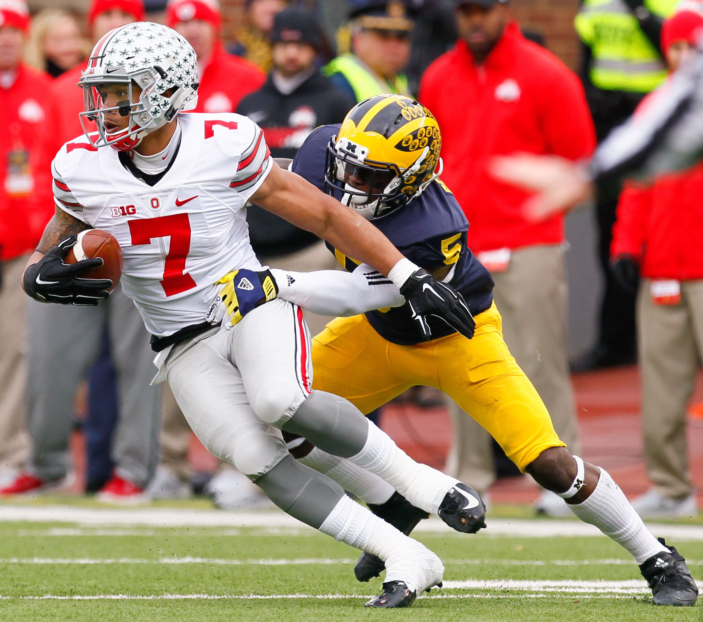 Michigan and Ohio State have not repeated the same uniform combination ...