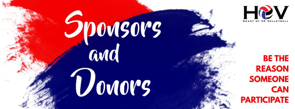 Sponsorships and Donors